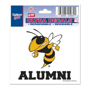 Georgia Tech Yellow Jackets Alumni - 3x4 Ultra Decal at Sticker Shoppe