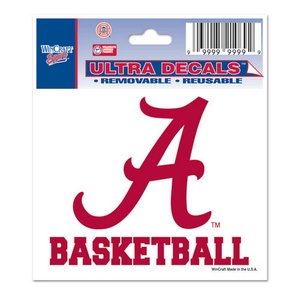 University of Alabama Crimson Tide Basketball - 3x4 Ultra Decal at ...