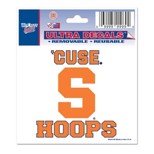Syracuse University Orange 'Cuse Hoops - 3x4 Ultra Decal at Sticker Shoppe