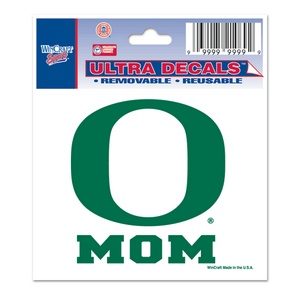 University Of Oregon Ducks Mom - 3x4 Ultra Decal at Sticker Shoppe