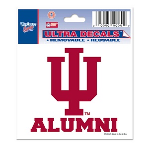 Indiana University Hoosiers Alumni - 3x4 Ultra Decal at Sticker Shoppe