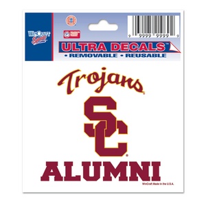 University Of Southern California USC Trojans Alumni - 3x4 Ultra Decal ...