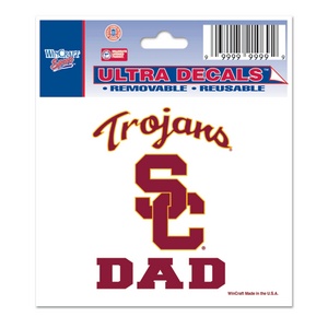 University Of Southern California USC Trojans Dad - 3x4 Ultra Decal at ...