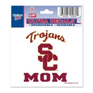 University Of Southern California USC Trojans Mom - 3x4 Ultra Decal at ...