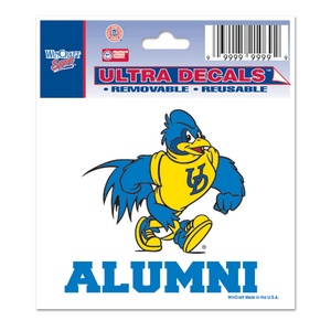 University Of Delaware Blue Hens Alumni - 3x4 Ultra Decal at Sticker Shoppe