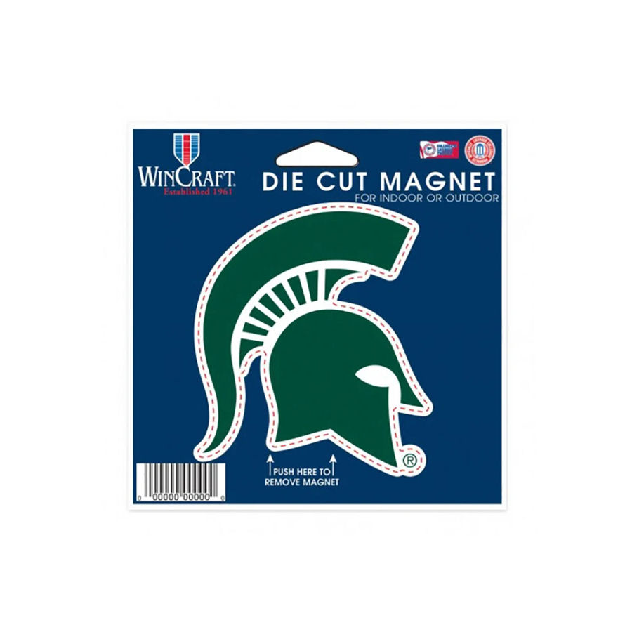 Michigan State University Spartans - 4.5" Die Cut Logo Magnet at ...