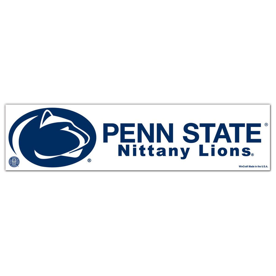 Penn State University Nittany Lions - 3x12 Bumper Sticker Strip at ...