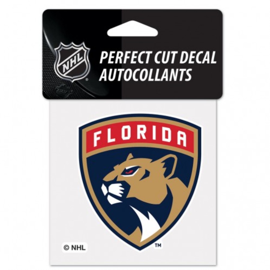 Florida Panthers Shield Logo - 4x4 Die Cut Decal at Sticker Shoppe