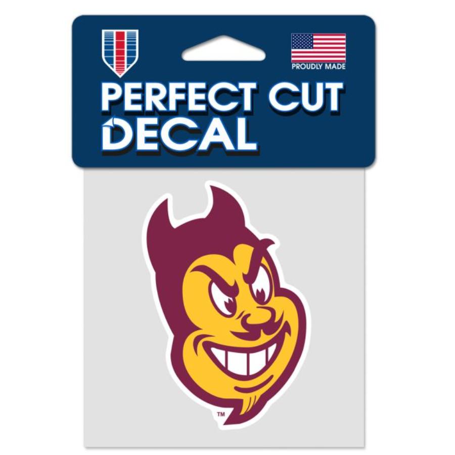 Arizona State University Sun Devils Sparky - 4x4 Die Cut Decal at ...