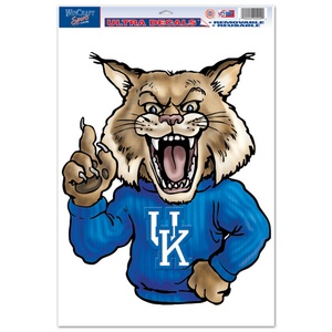 University Of Kentucky Wildcats Mascot - 11x17 Ultra Decal at Sticker ...
