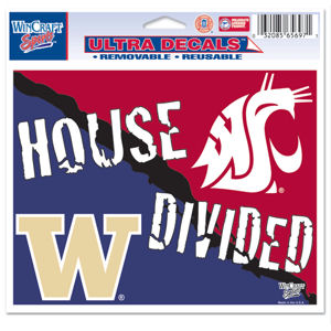 Washington Vs. Washington State House Divided - 5x6 Ultra Decal at ...