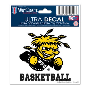 Wichita State University Shockers Basketball - 3x4 Ultra Decal at ...