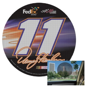 Denny Hamlin #11 - Perforated Shade Decal at Sticker Shoppe