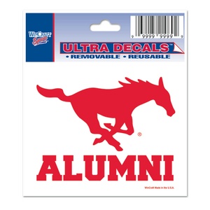 Southern Methodist University Mustangs Alumni - 3x4 Ultra Decal at ...