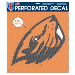 Oregon State University Beavers - 17x17 Perforated Shade Decal at ...