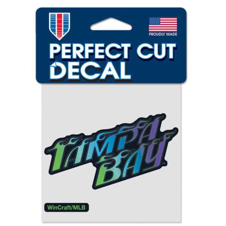 Tampa Bay Rays City Connect Logo - 4x4 Die Cut Decal at Sticker Shoppe