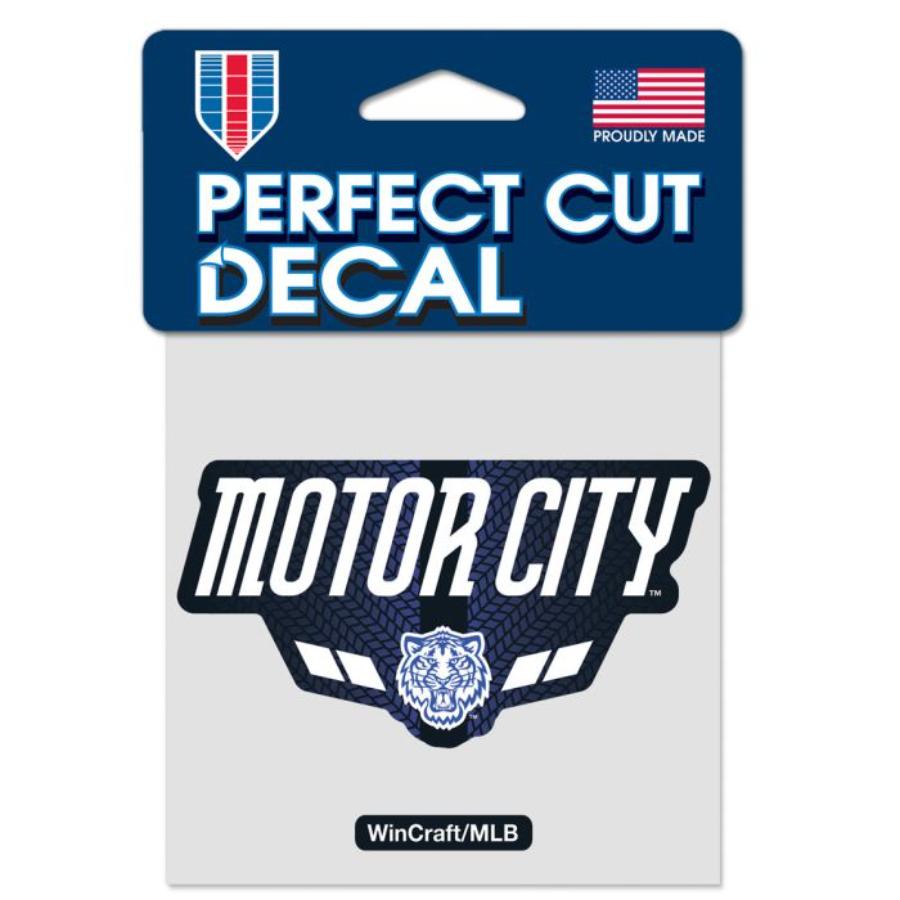 Detroit Tigers City Connect Logo - 4x4 Die Cut Decal at Sticker Shoppe