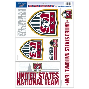 United States Soccer National Team - Set of 5 Ultra Decals at Sticker ...