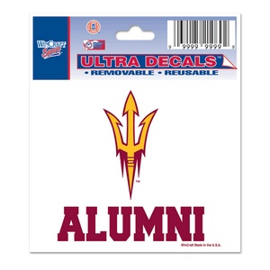 Arizona State University Sun Devils Trident Alumni - 3x4 Ultra Decal at ...
