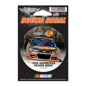 Tony Stewart #14 Bass Pro Shops Racecar - 3x3 Round Vinyl Sticker at ...