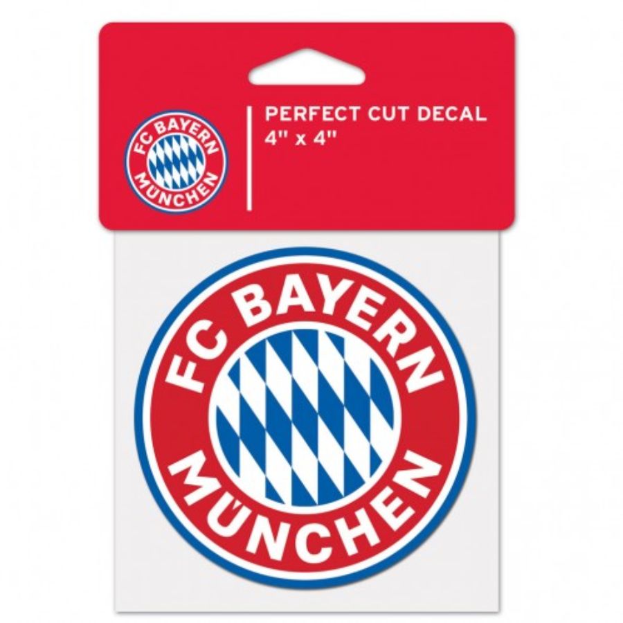 FC Bayern Munich - 4x4 Die Cut Decal at Sticker Shoppe