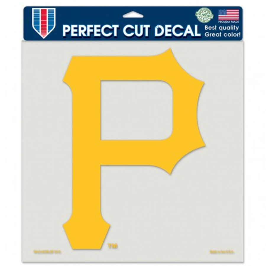 Pittsburgh Pirates - 8x8 Full Color Die Cut Decal at Sticker Shoppe