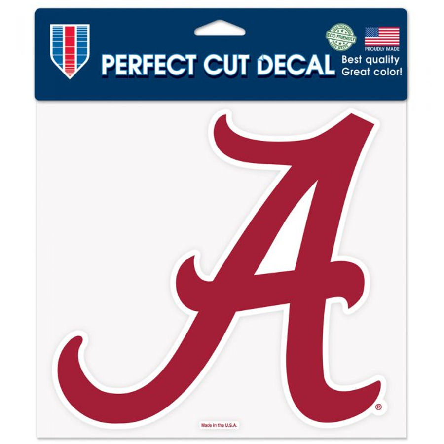 University of Alabama Crimson Tide - 8x8 Full Color Die Cut Decal at ...