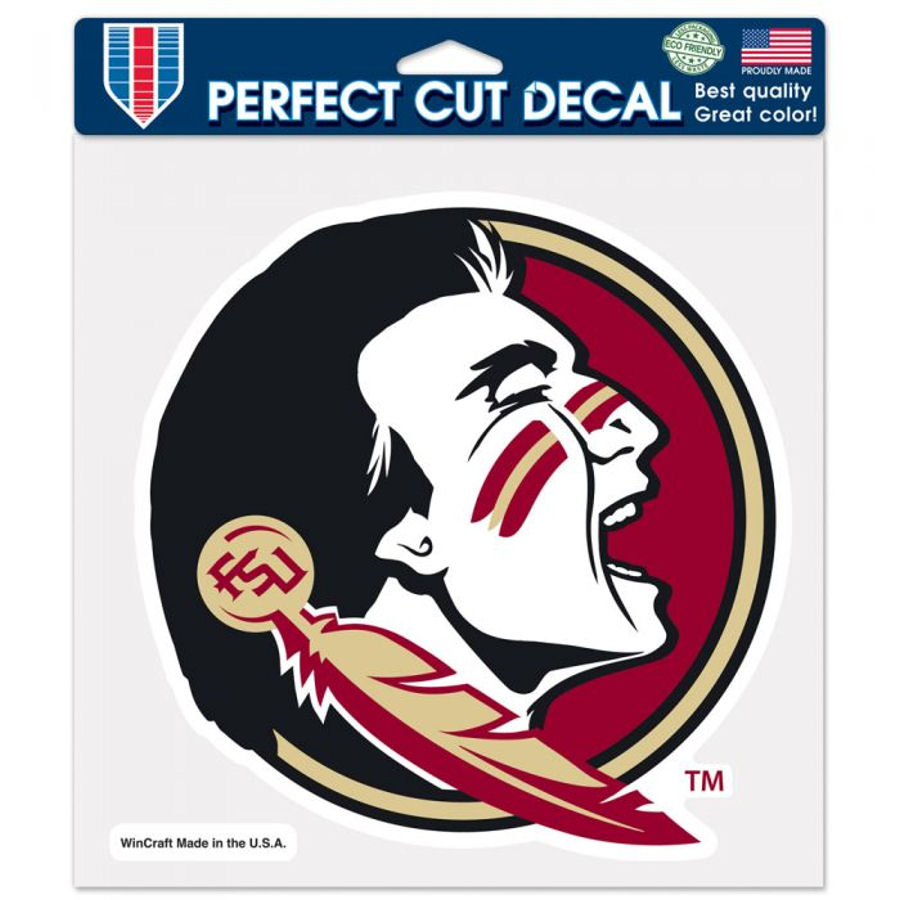 Florida State University Seminoles - 8x8 Full Color Die Cut Decal at ...