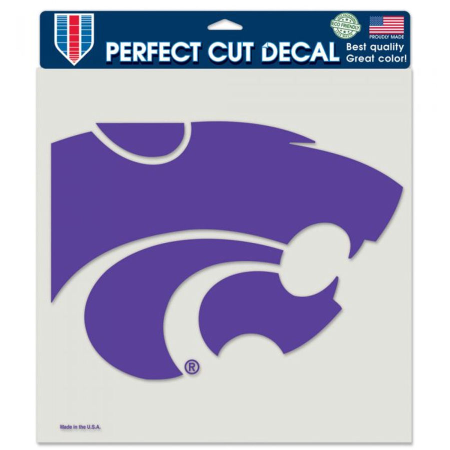 Kansas State University Wildcats - 8x8 Full Color Die Cut Decal at ...