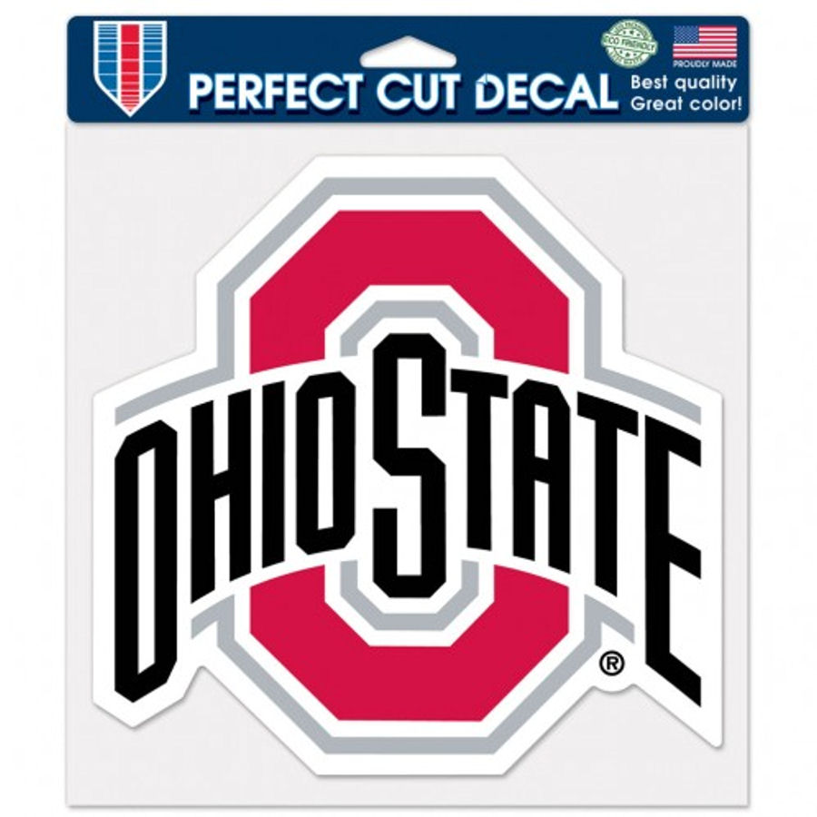 Ohio State University Buckeyes - 8x8 Full Color Die Cut Decal at ...