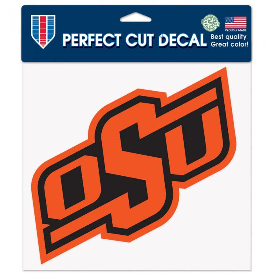Oklahoma State University Cowboys - 8x8 Full Color Die Cut Decal at ...
