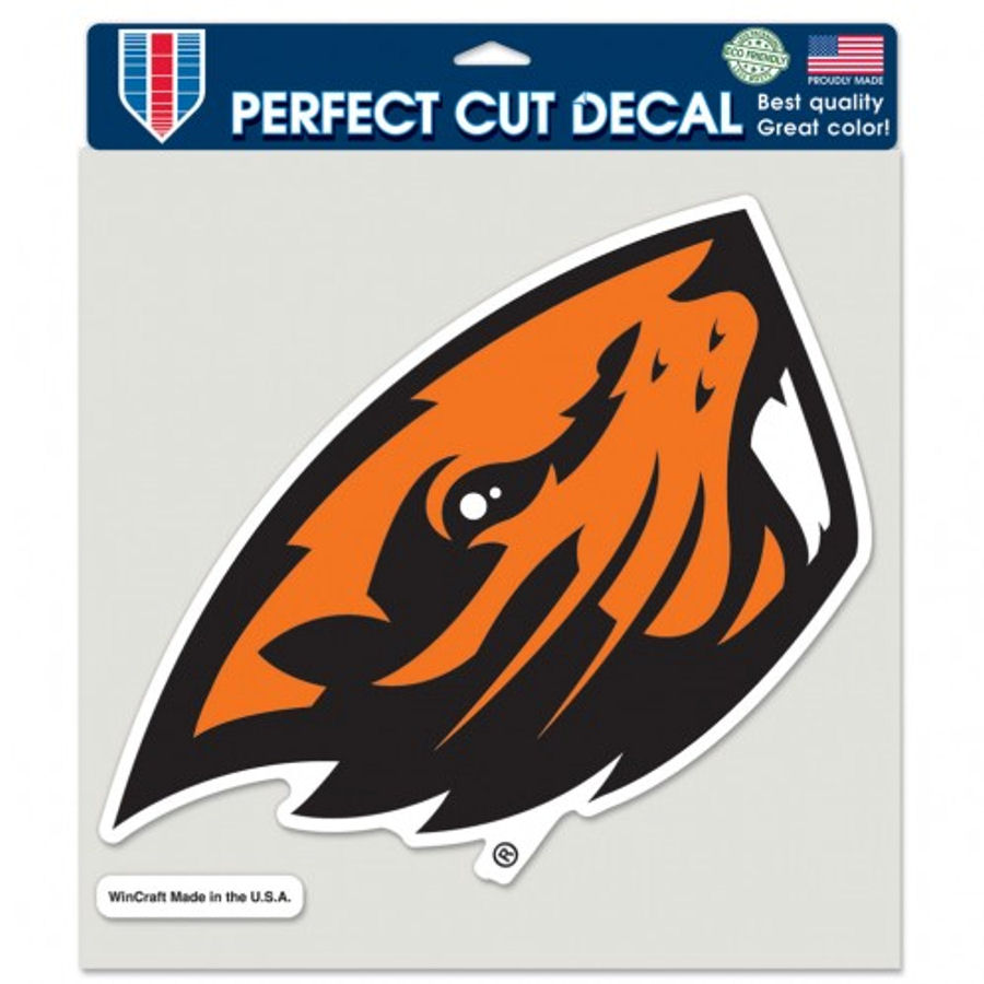 Oregon State University Beavers - 8x8 Full Color Die Cut Decal at ...