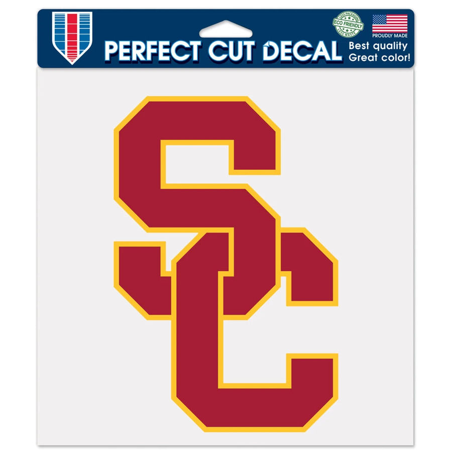University Of Southern California USC Trojans - 8x8 Full Color Die Cut ...