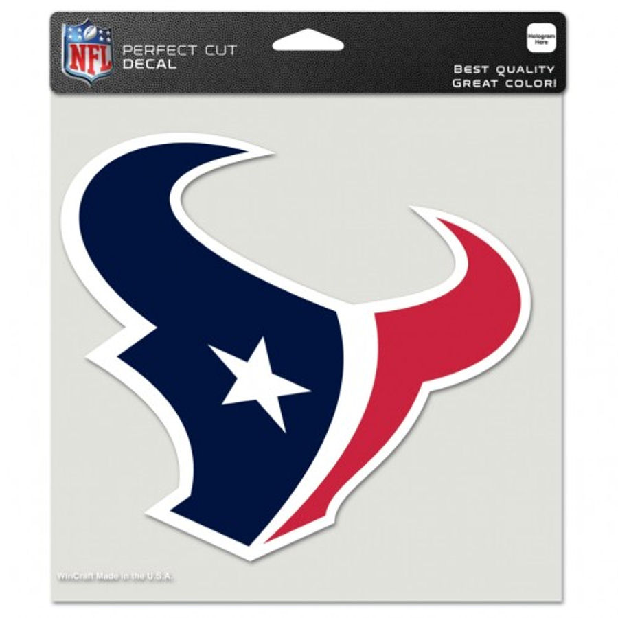 Houston Texans - 8x8 Full Color Die Cut Decal at Sticker Shoppe
