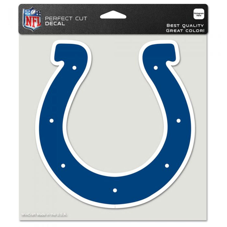Indianapolis Colts - 8x8 Full Color Die Cut Decal at Sticker Shoppe