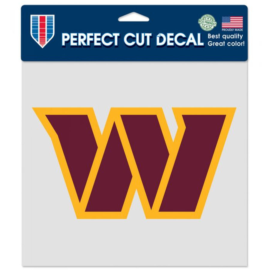 Washington Commanders Logo - 8x8 Full Color Die Cut Decal at Sticker Shoppe