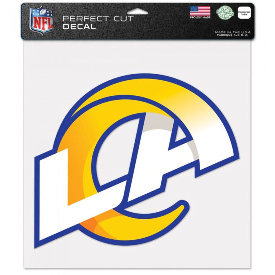 Los Angeles Rams 2020 Logo - 8x8 Full Color Die Cut Decal at Sticker Shoppe