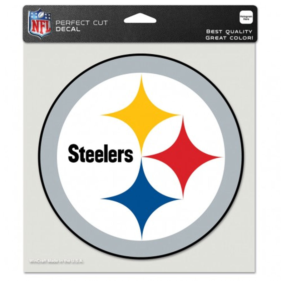 Pittsburgh Steelers Logo - 8x8 Full Color Die Cut Decal at Sticker Shoppe
