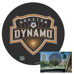 Houston Dynamo - Perforated Shade Decal at Sticker Shoppe