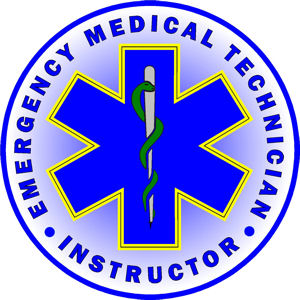 Emergency Medical Technician EMT Instructor - Decal at Sticker Shoppe