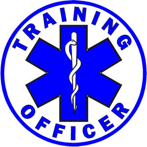 EMS Training Officer - Decal at Sticker Shoppe