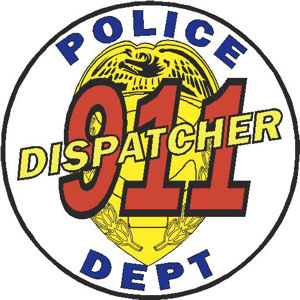 Police Department 911 Dispatcher - Decal at Sticker Shoppe