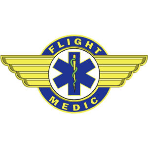 Flight Medic Wings - Decal at Sticker Shoppe