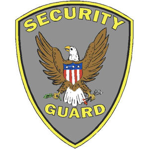 Security Guard - Decal at Sticker Shoppe