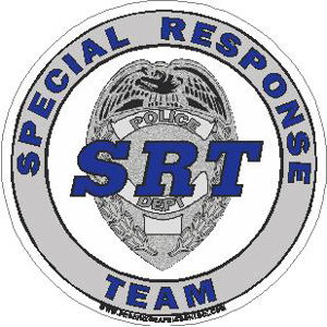 Police Officers Special Response Team - Decal at Sticker Shoppe