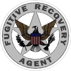 Fugitive Recovery Agent - Sticker at Sticker Shoppe