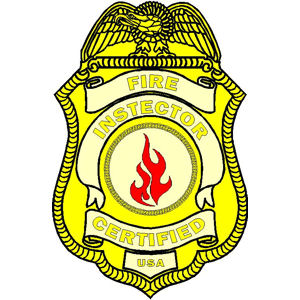 Certified Fire Investigator Badge - Decal at Sticker Shoppe