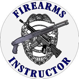 Firearms Instructor Police Officer - Decal at Sticker Shoppe