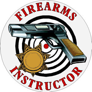 Firearms Instructor - Sticker at Sticker Shoppe