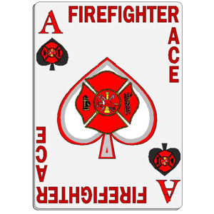 Firefighter Ace - Decal at Sticker Shoppe
